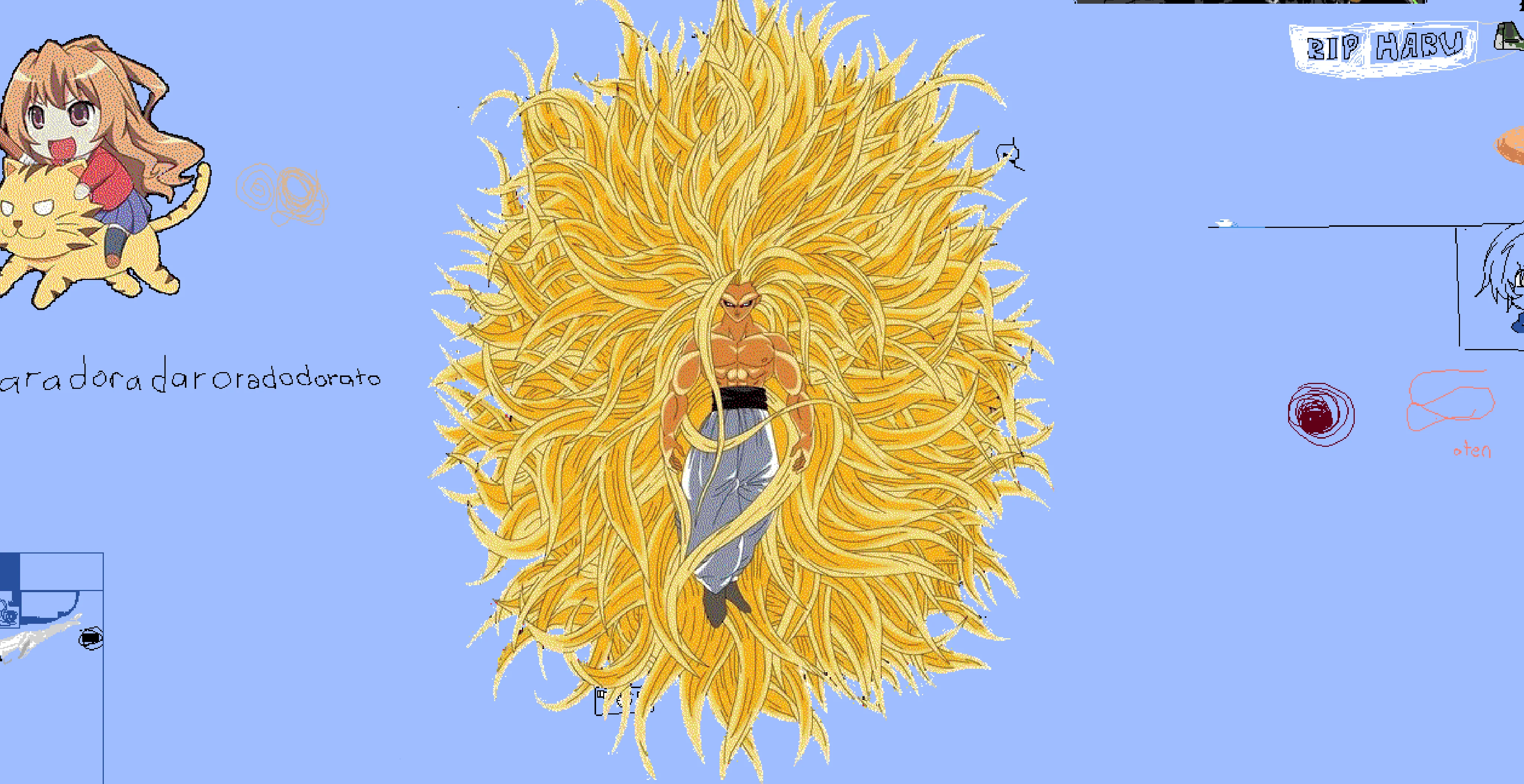Son Goku - Wplace Pixel Art