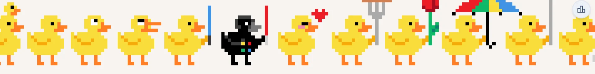 THE DUCK LINE - Wplace Pixel Art