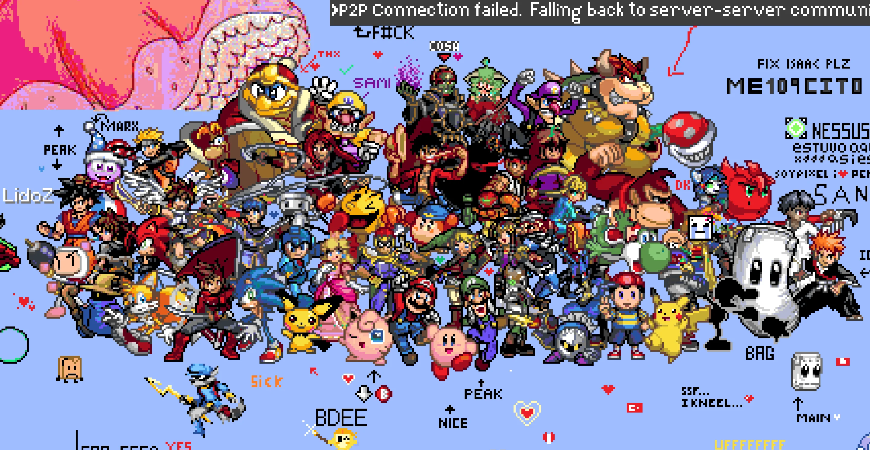 classic characters - Wplace Pixel Art