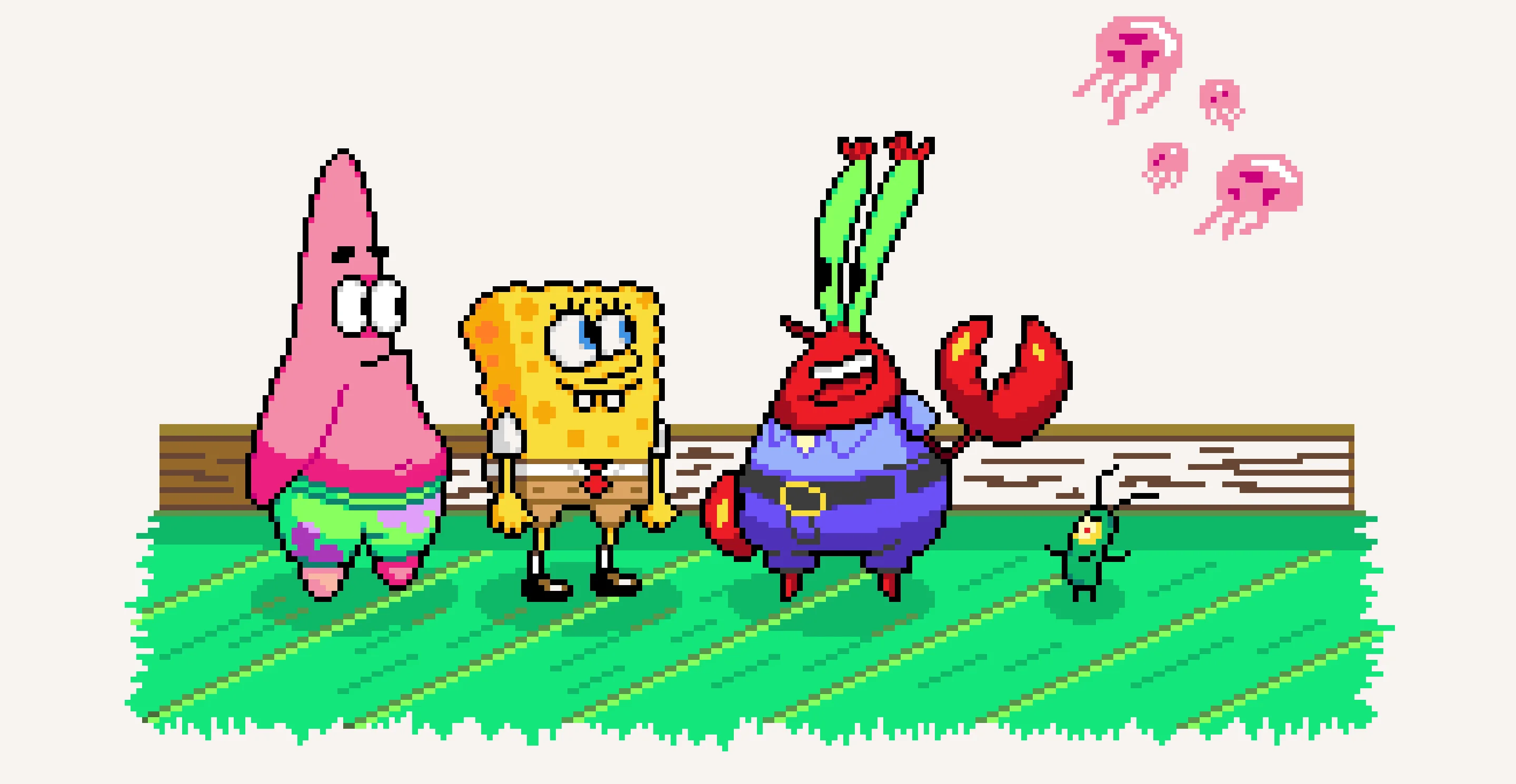 SpongeBob SquarePants series - Wplace Pixel Art