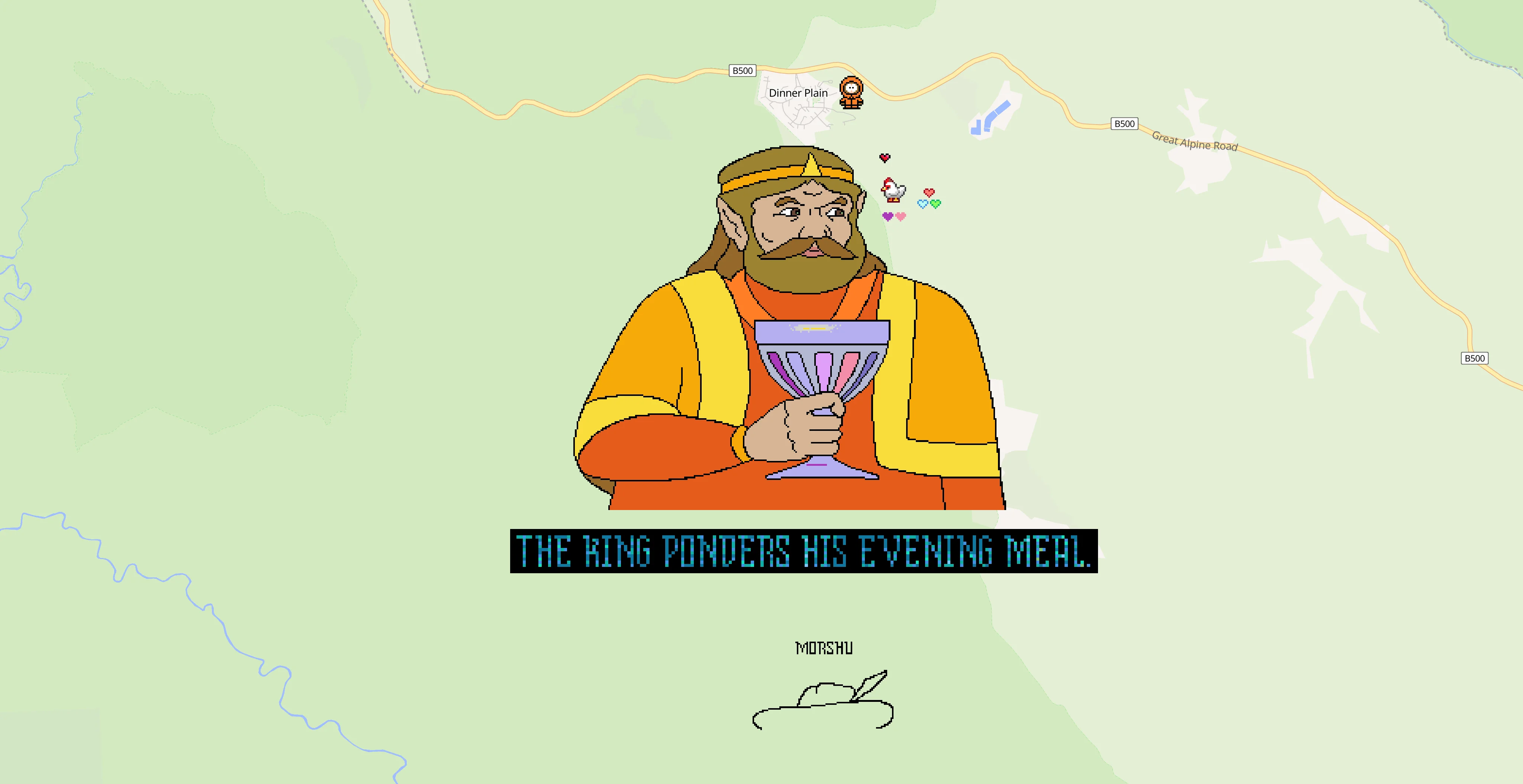 King of Hyrule - Wplace Pixel Art